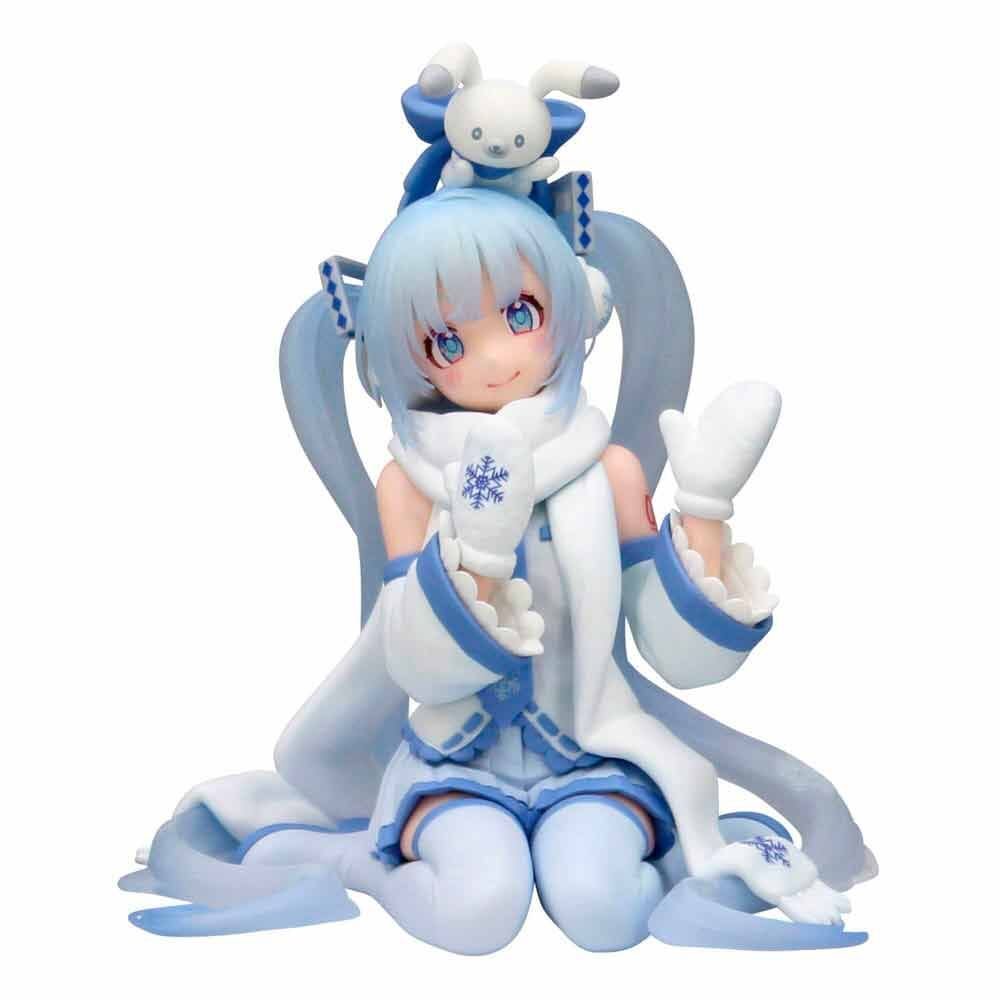 Furyu - Figurki Hatsune Miku Snow Miku Sky Town Noodle Stopper 15 cm ...