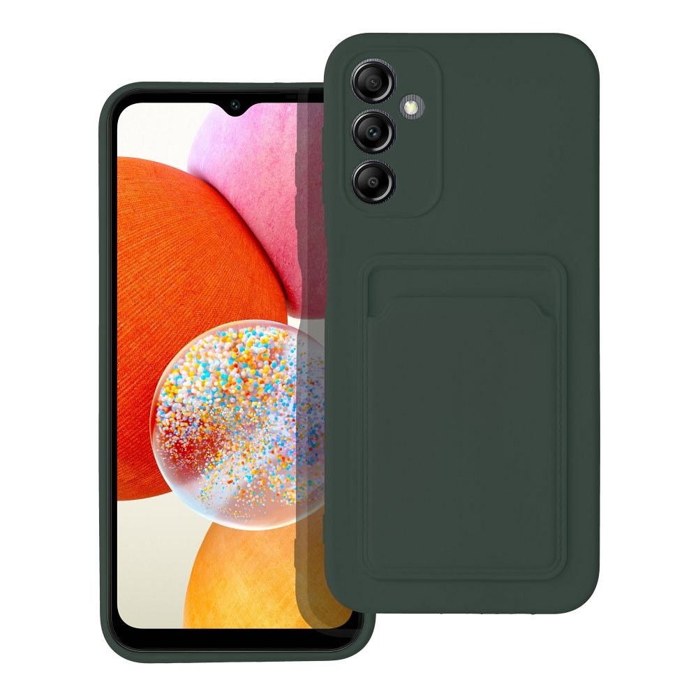 Futerał CARD CASE do SAMSUNG A14 5G / A14 4G zielony - Inna marka ...
