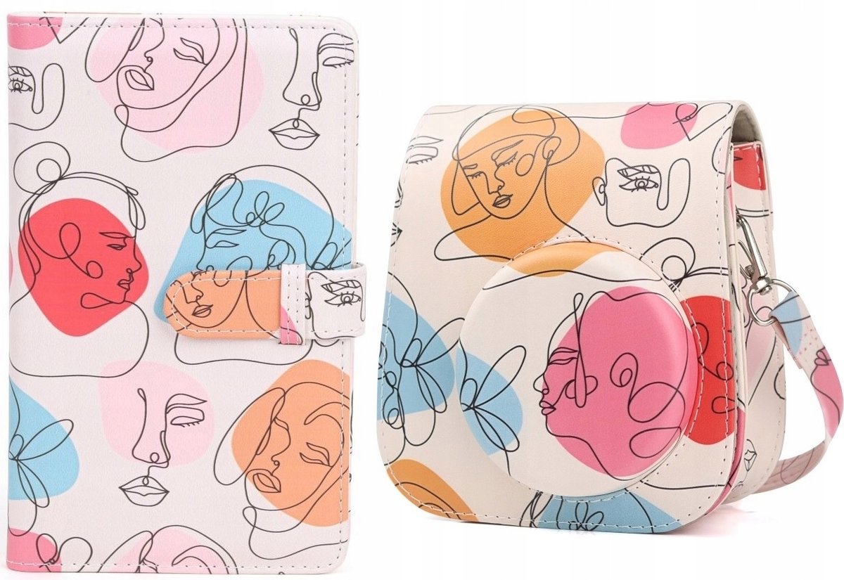 Futerał Etui Do Fujifilm Instax Mini 11 + Album 96 / Line Art ...
