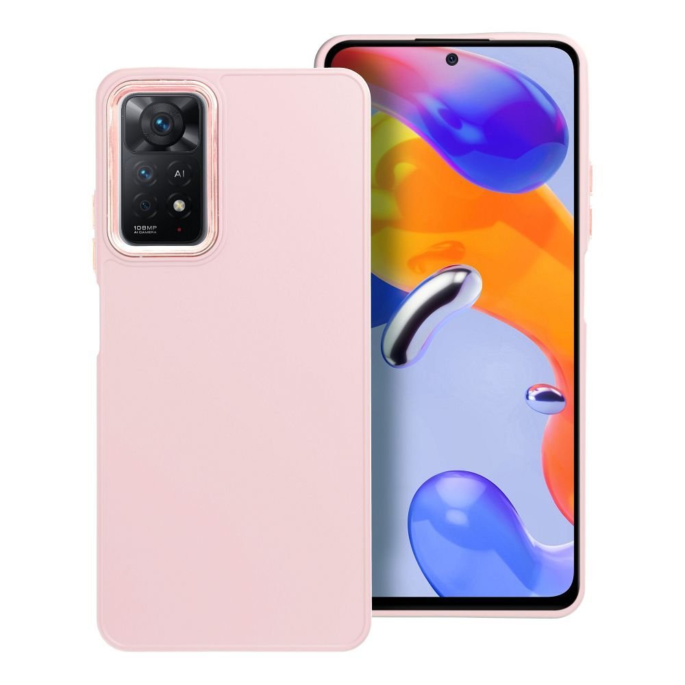Futerał Frame Do Xiaomi Redmi Note 11 Pro / 11 Pro 5G Pudrowy Róż ...