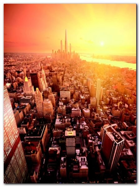 Future New York plakat obraz 60x80cm - Wizard+Genius | Sklep EMPIK.COM