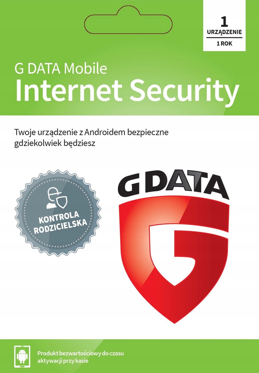 G DATA Mobile Internet Security dla Android 1 Rok - G Data | Gry i programy Sklep EMPIK.COM