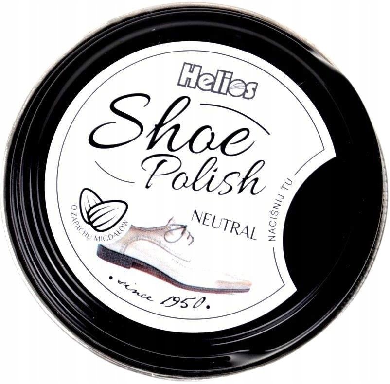 G10-27 BEZBARWNA PASTA DO BUTÓW W PUSZCZE HELIOS SHOE POLISH KREM WOSK ...