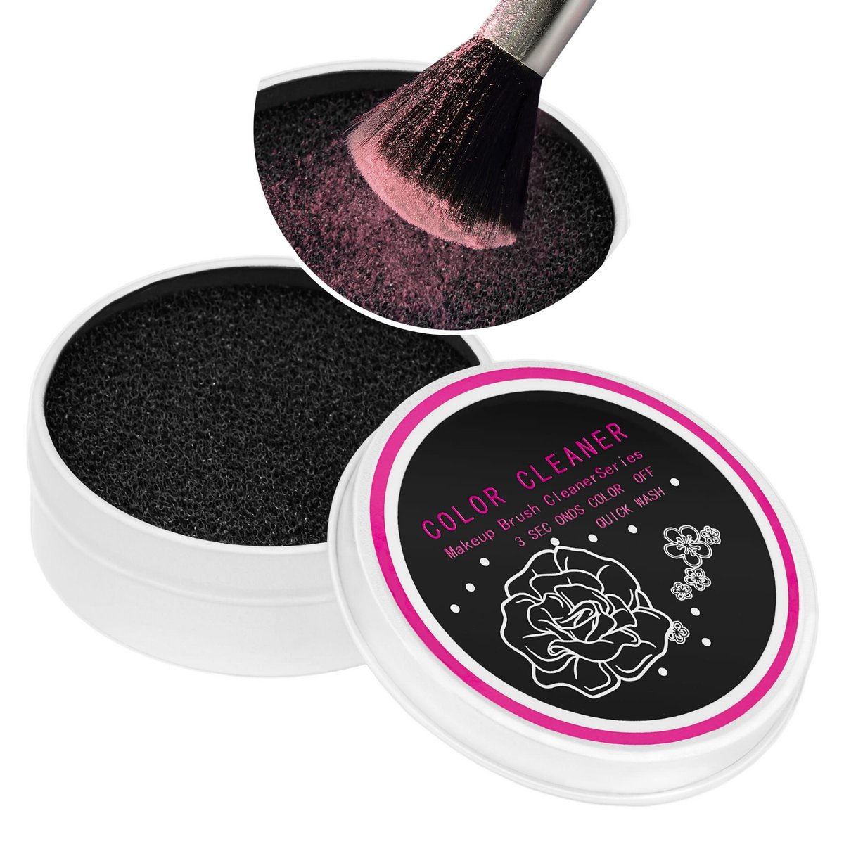 Gąbka czyścik do pędzli Color Cleaner | Sklep EMPIK.COM
