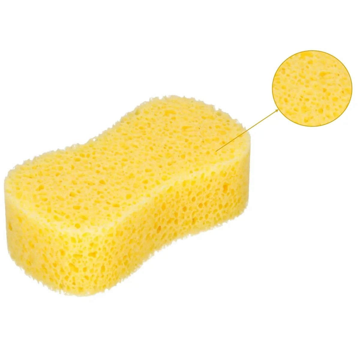 Gąbka do mycia DEDRA ręcznego samochodu auta miękka z PU do czyszczenia ...