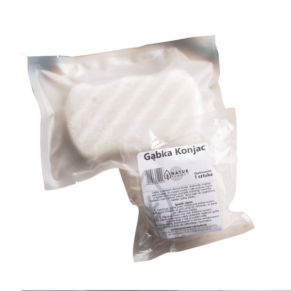 GĄBKA KONJAC 1 szt - NATUR PLANET | Sklep EMPIK.COM