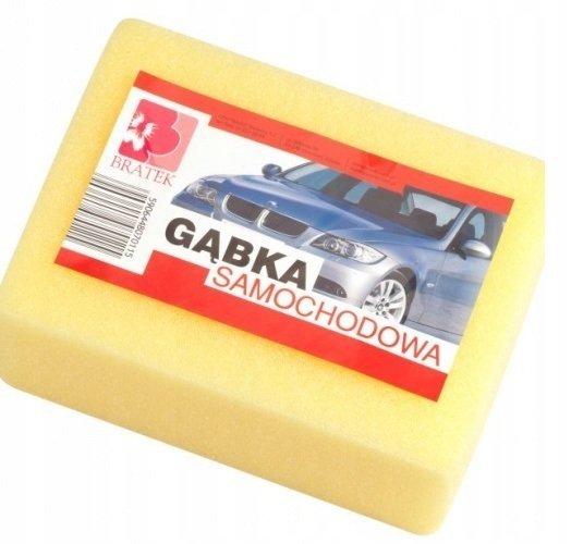 Gąbka samochodowa żółta Bartek - Inna marka | Motoryzacja EMPIK