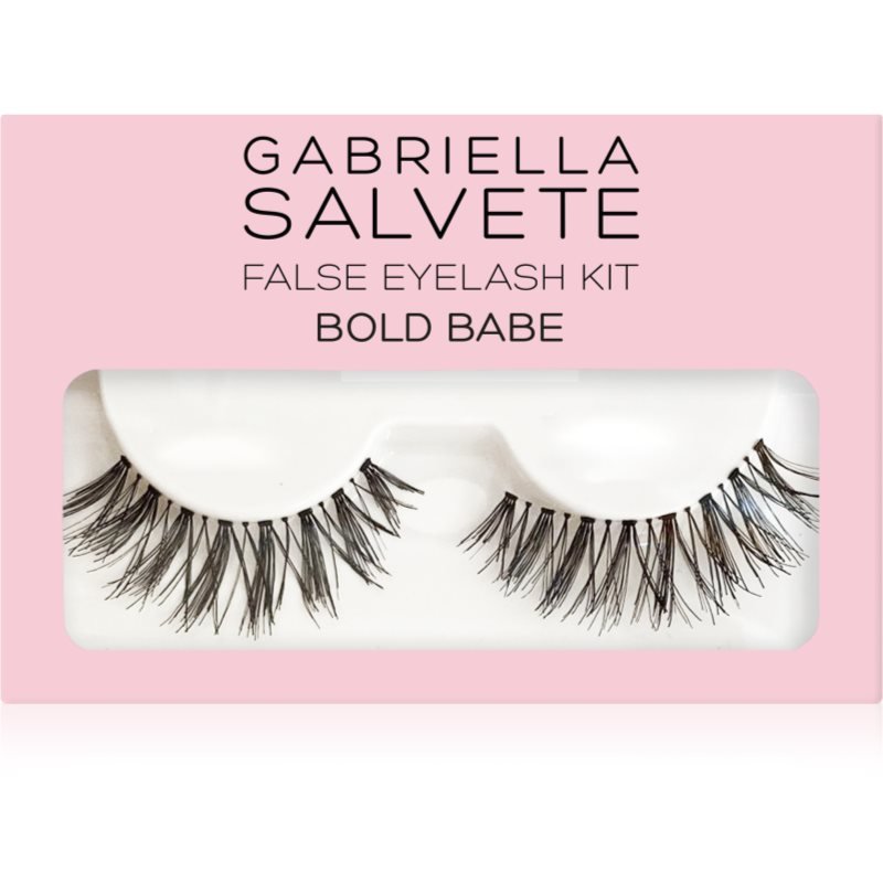 Gabriella Salvete False Eyelash Kit Bold Babe sztuczne rzęsy z klejem 1 ...