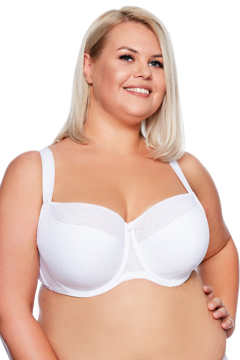 Gaia 594M Sandy Maxi biały 80L Biustonosz półusztywniany - GAIA | Moda Sklep EMPIK.COM