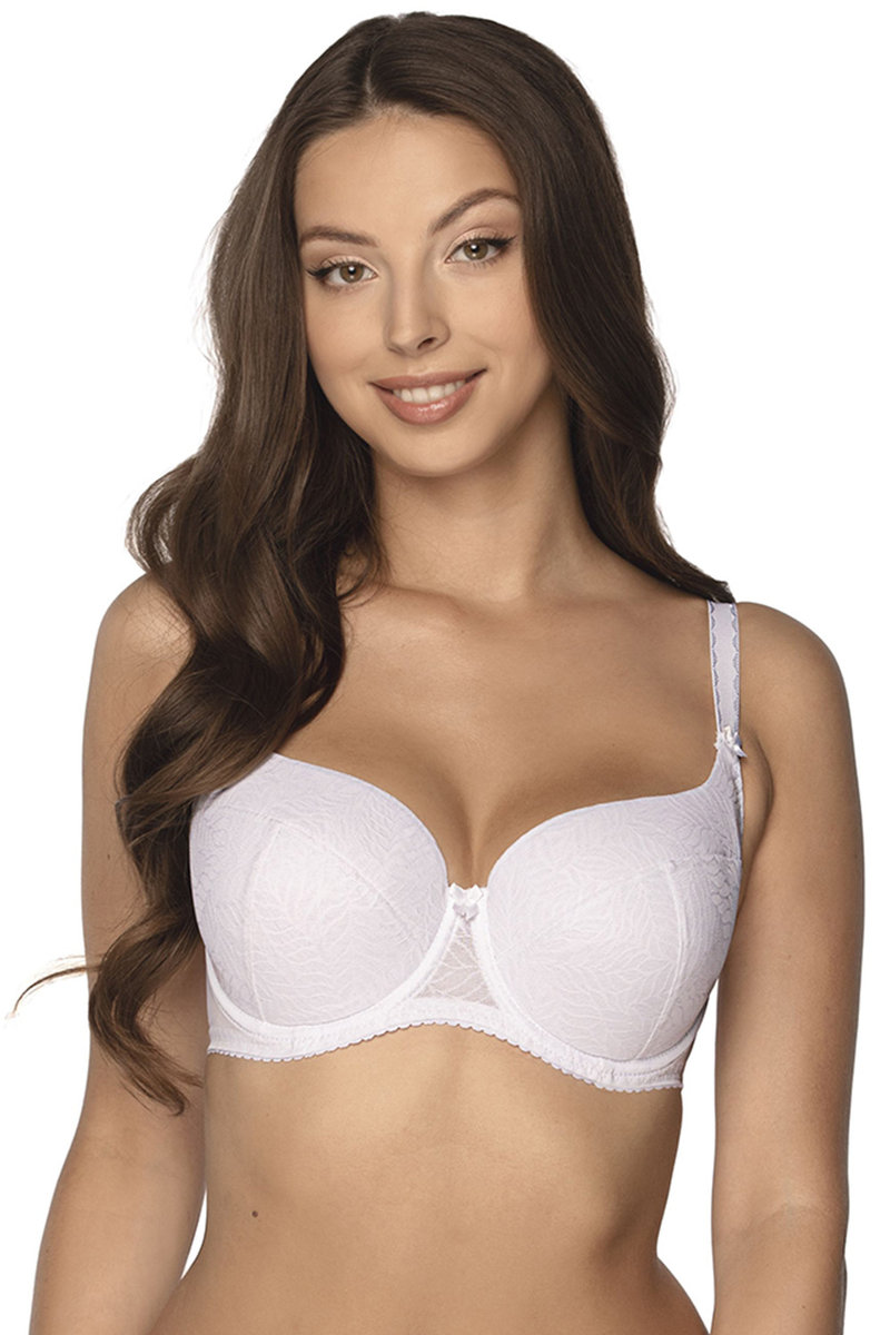 Gaia 758 Micaela biały 2 80D Biustonosz usztywniany - GAIA | Moda Sklep EMPIK.COM