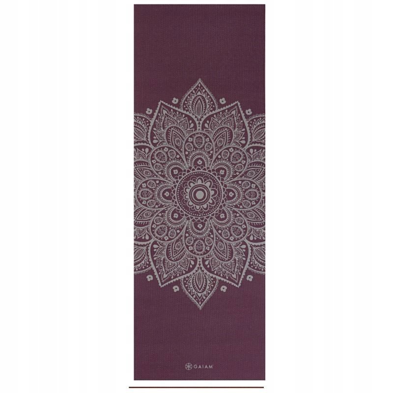 GAIAM MATA DO JOGI MIDNIGHT PLUM SUNDIAL FLOWER 5MM 65734 - GAIAM ...