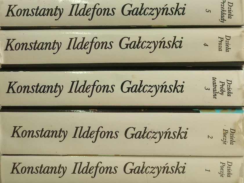 Gałczyński Dzieła Tom 1 do 5 - Gałczyński Konstanty Ildefons | Książka ...