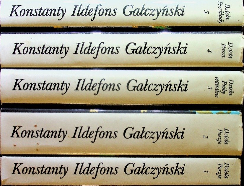 Gałczyński Poezje Tom 1 do 5 - Gałczyński Konstanty Ildefons | Książka ...
