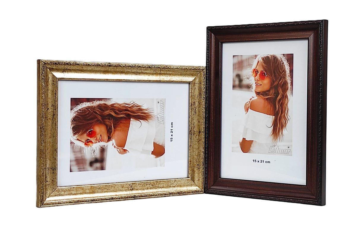 GALERIA multirama VENETO na zdjęcia 15x21 cm PODWÓJNA poziom/pion ZL/BR ...