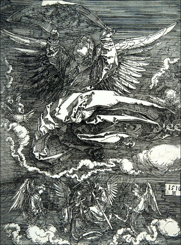 Galeria Plakatu, Plakat, The Sudarium Held by One Angel, Albrecht Durer ...