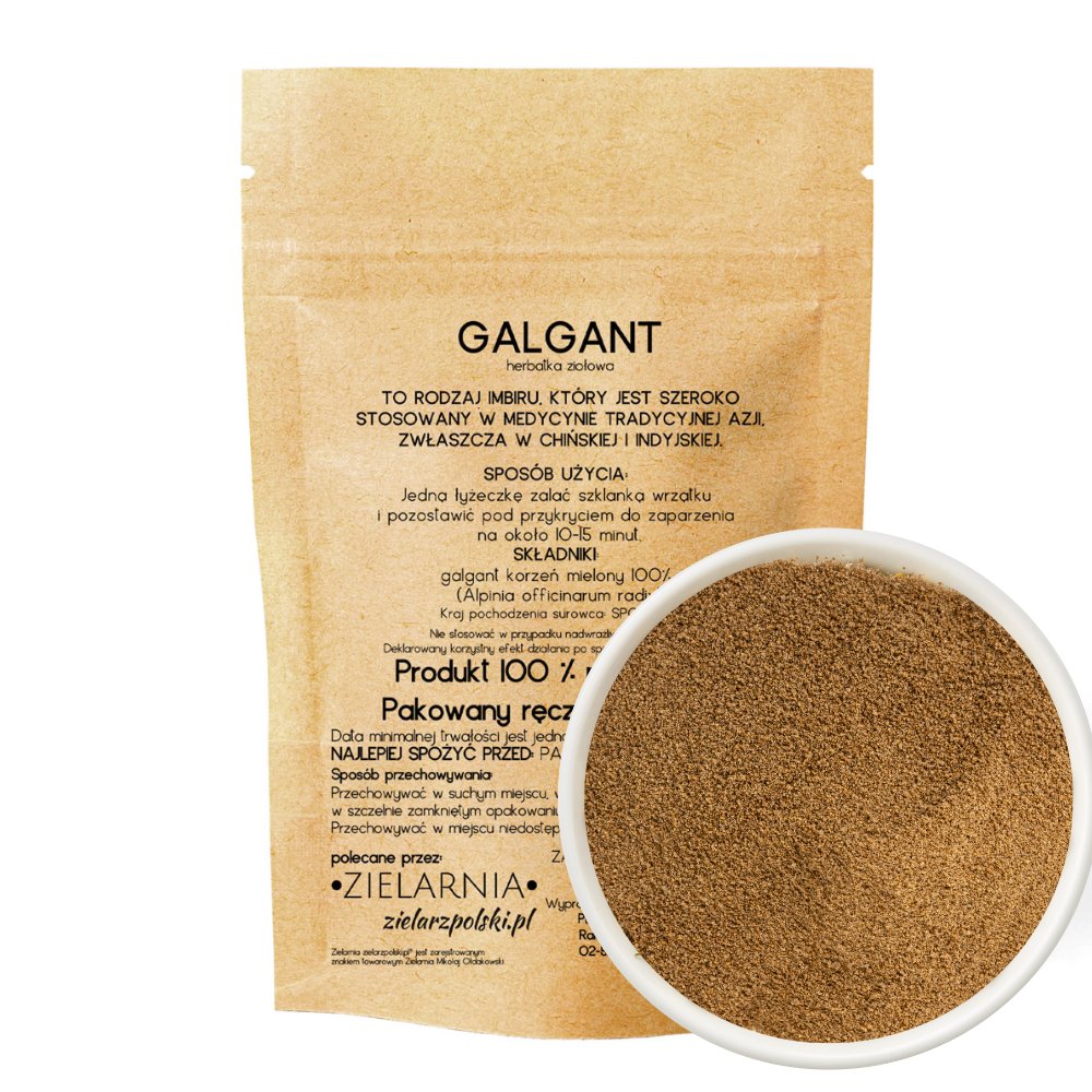 Galgant 50g ZIELARZPOLSKI.PL - Inna marka | Sklep EMPIK.COM