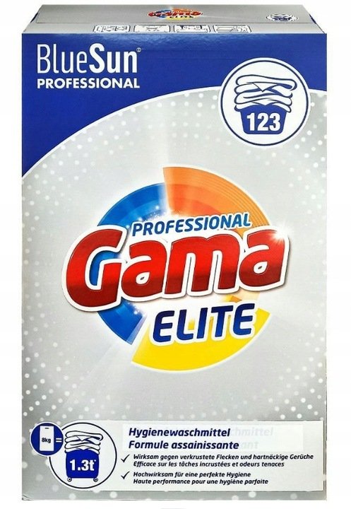 Gama Professional Elite 8kg proszek uniwersalny - GAMA | Sklep EMPIK.COM