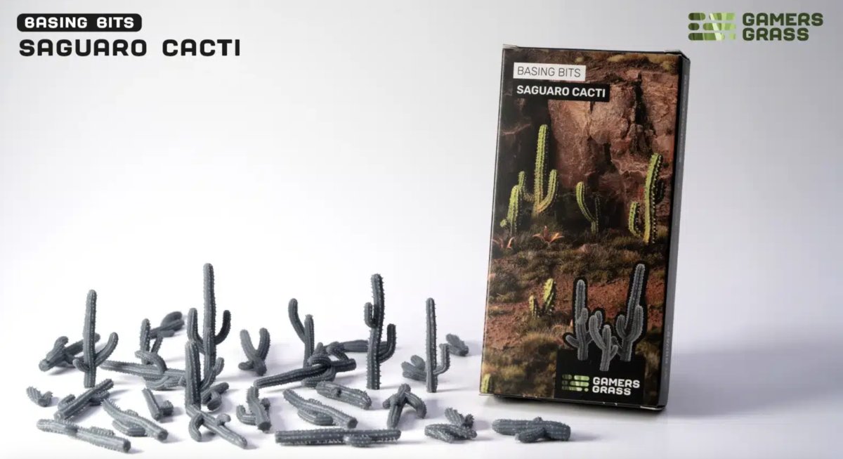 Gamers Grass: Basing Bits - Saguaro Cacti - GamersGrass | Sklep EMPIK.COM