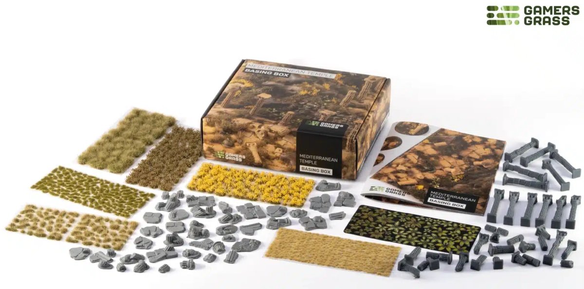 Gamers Grass: Basing Box - Mediterranean Temple - GamersGrass | Sklep ...