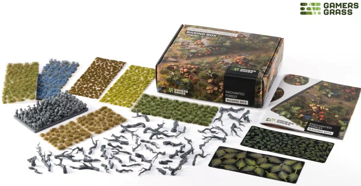 Gamers Grass: Enchanted Forest Basing Box - GamersGrass | Sklep EMPIK.COM
