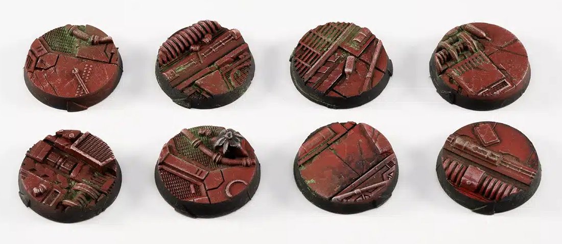 Gamers Grass: infinity - Nomad Crew Deck - Round 25mm (8x) - Inna marka ...