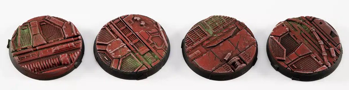 Gamers Grass: Infinity - Nomad Crew Deck - Round 40mm (4x) - Inna marka ...