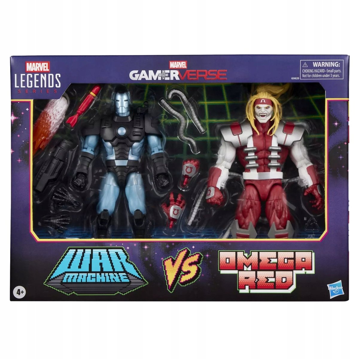 Gamerverse: Marvel's War Machine vs Marvel's Omega Red 15cm - Hasbro ...