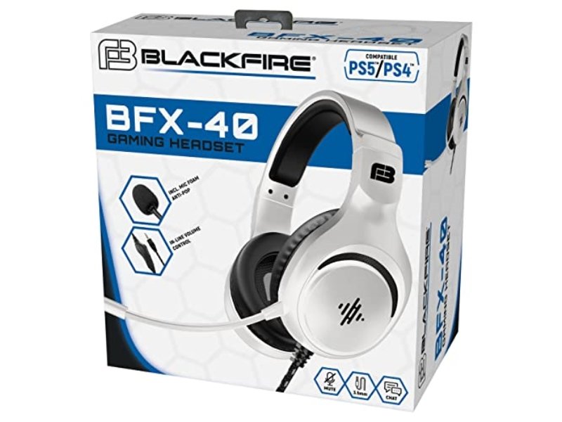 Gamingowy zestaw słuchawkowy Ardistel BLACKFIRE BFX-40 PS5-PS4 ...