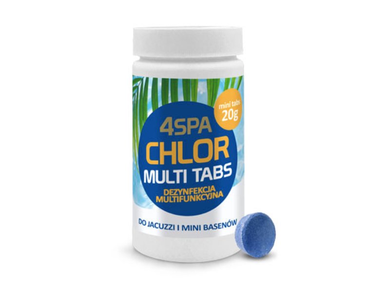 Gamix 4SPA Chlor Mini Multi Tabs 20g 1 kg - GAMIX | Sklep EMPIK.COM