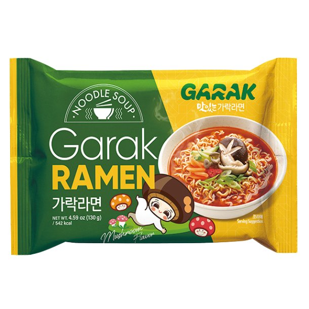 Garak Spicy Mushroom Ramen 130g - Inna marka | Sklep EMPIK.COM