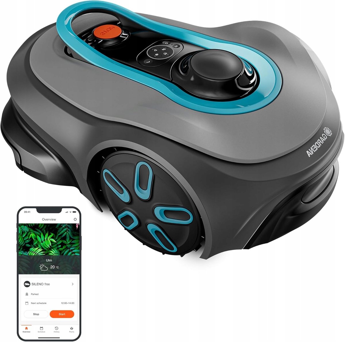 Gardena smart SILENO Free 1100 m² Robot Bez Kabla Ograniczającego Lona ...