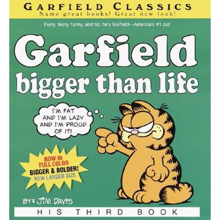Garfield: Bigger Than Life - Davis Jim | Książka w Empik