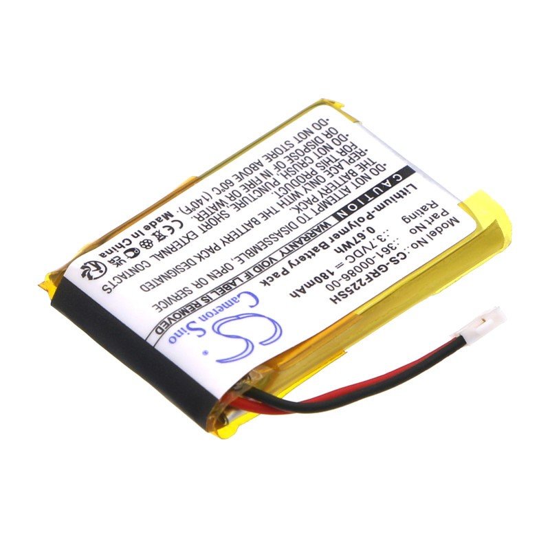 Garmin Approach G10 / 361-00072-10 180mAh 0.67Wh Li-Polymer 3.7V ...
