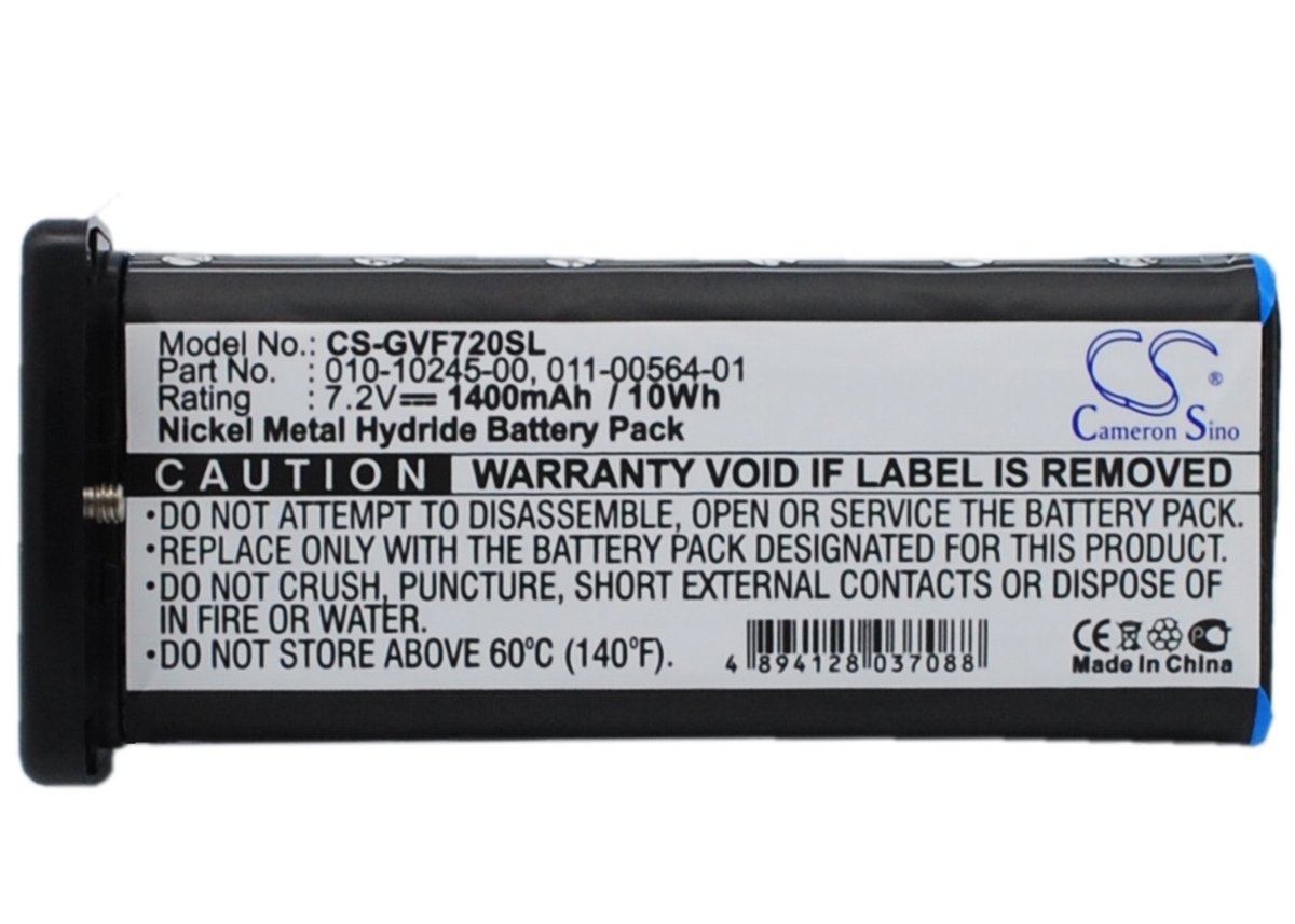 Garmin VHF 720 / 010-10245-00 1400mAh 10.08Wh Ni-MH 7.2V (Cameron Sino ...