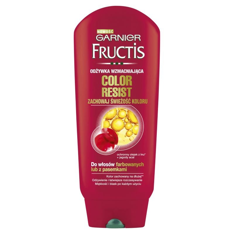 Garnier, Fructis Color Resist, Odżywka wzmacniająca, 200 ml | Sklep ...