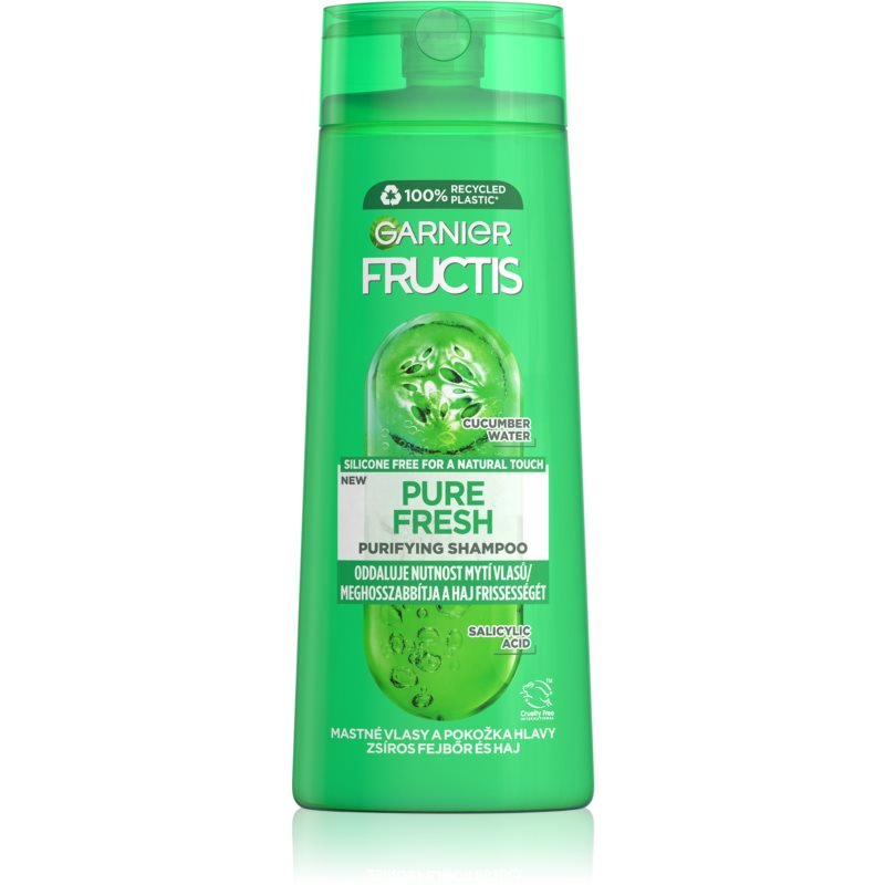 Garnier Fructis Pure Fresh szampon wzmacniający 400 ml | Sklep EMPIK.COM