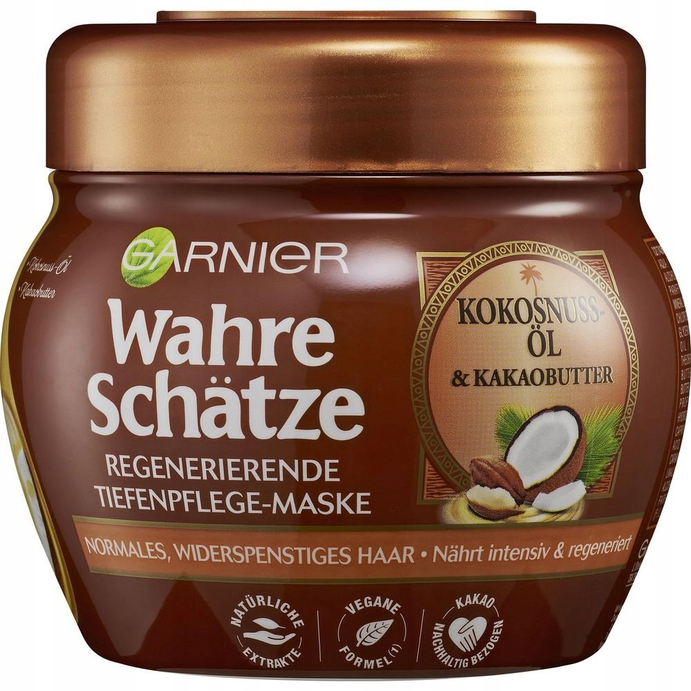 Garnier maska do włosów olej kokosowy i masło | Sklep EMPIK.COM