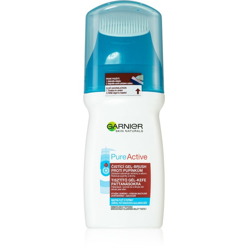 Garnier Pure Active żel oczyszczający ze szczotką 150 ml | Sklep EMPIK.COM