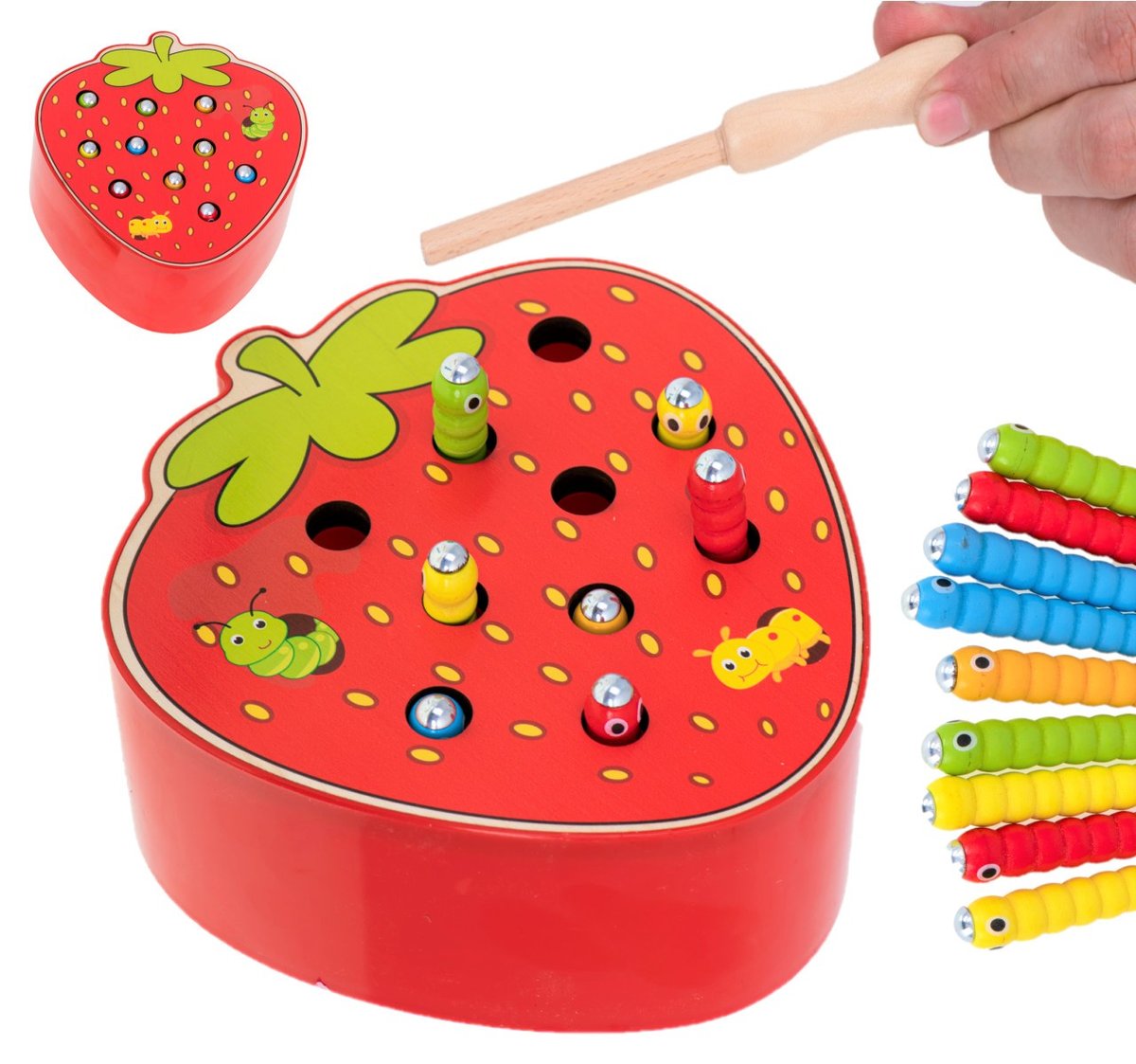 Gąsienica magnetyczna, gra zręcznościowa, ikonka - ikonka | Sklep EMPIK.COM