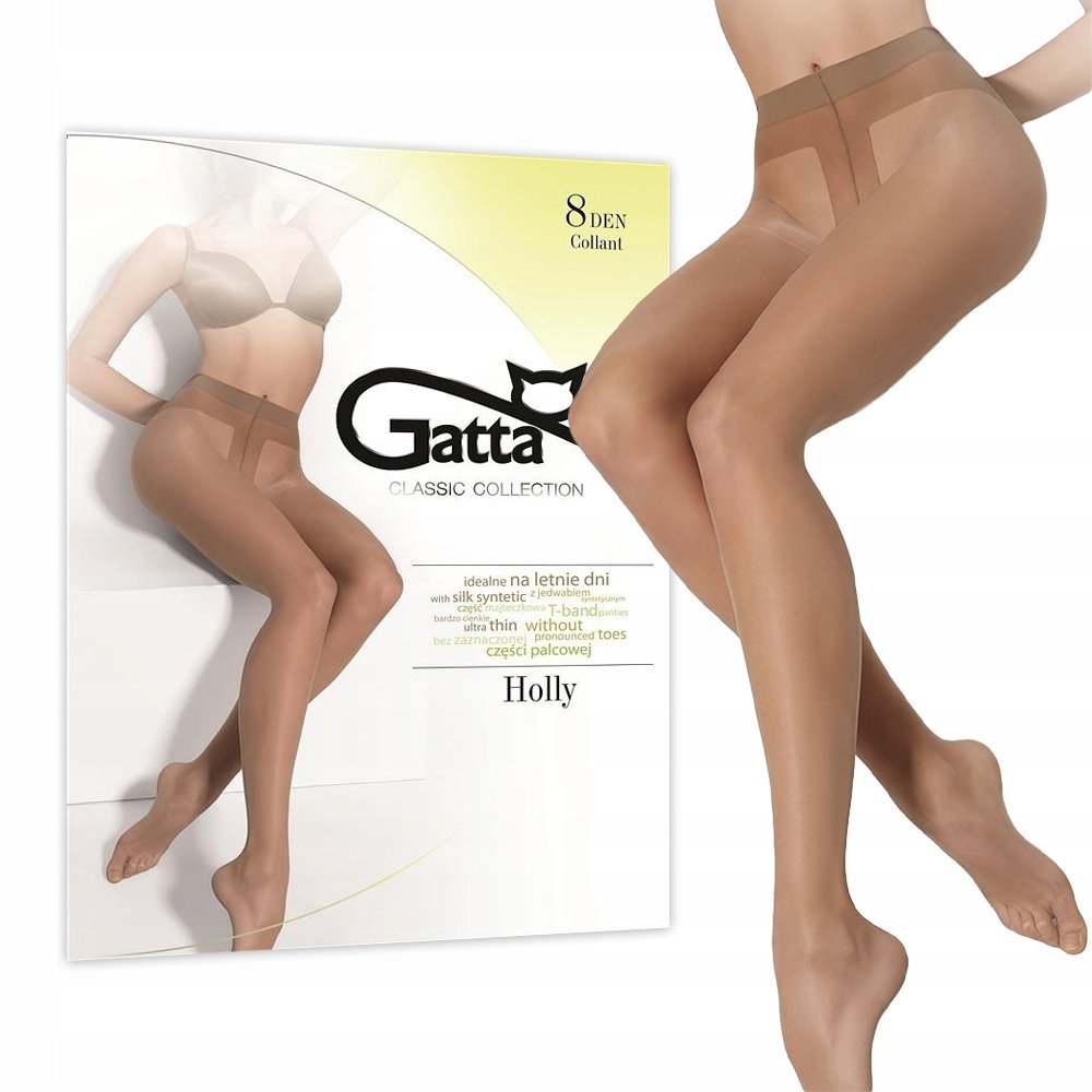 Gatta Holly Rajstopy 8 Den Bezpalcowe Kolory - R2 - Gatta | Moda Sklep EMPIK.COM