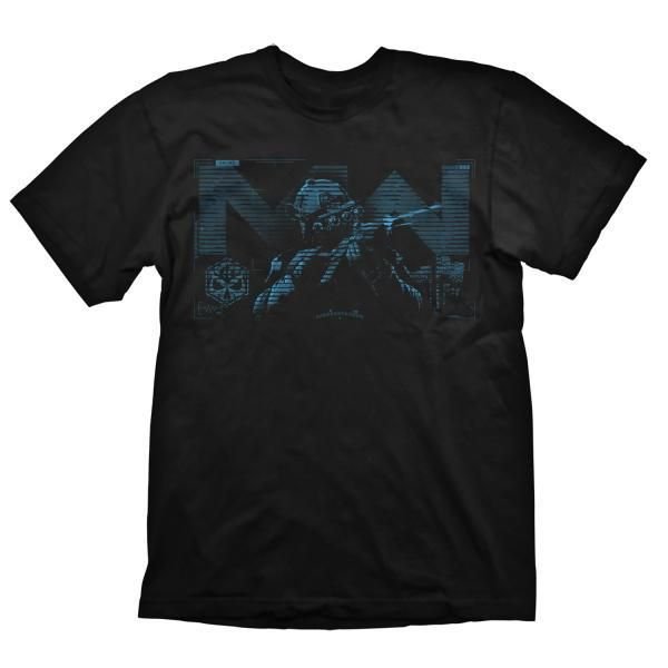Gaya Entertainment T-shirt Call Of Duty Modern Warfare "Blue Target ...