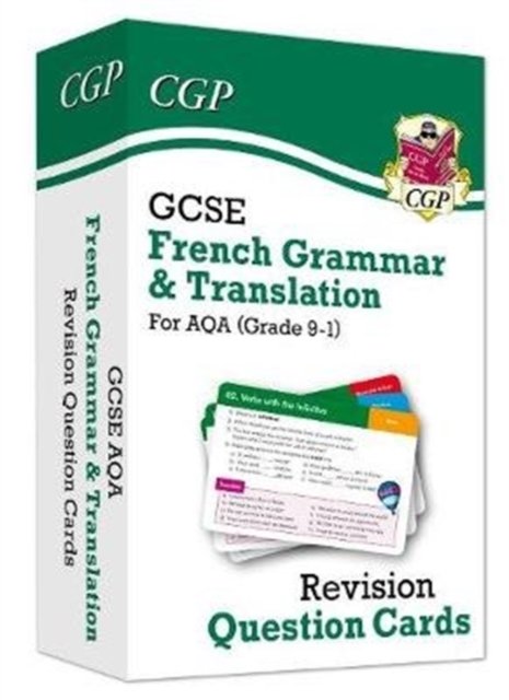 GCSE AQA French. Grammar & Translation Revision Question Cards ...