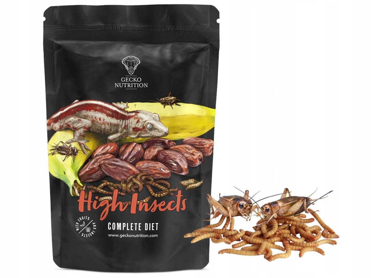 Gecko Nutrition High Insects 50 g - Gecko Nutrition | Sklep EMPIK.COM