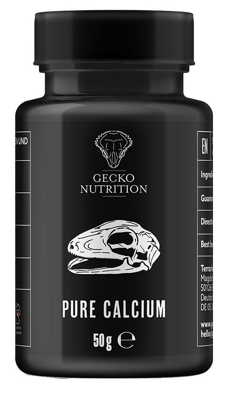 Gecko Nutrition PURE CALCIUM WAPNO bez D3 dla Gadów 50g - Inny ...