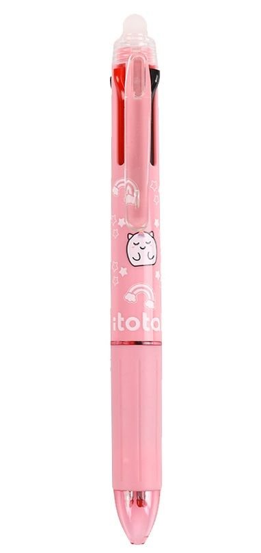Gel pen 4-kolorowy zmazywalny Jednorożec 0.5mm - iTotal | Sklep EMPIK.COM