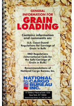 General information for grain loading - Opracowanie zbiorowe | Książka ...