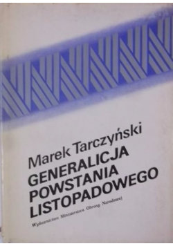 Generalicja powstania listopadowego - | Książka w Empik