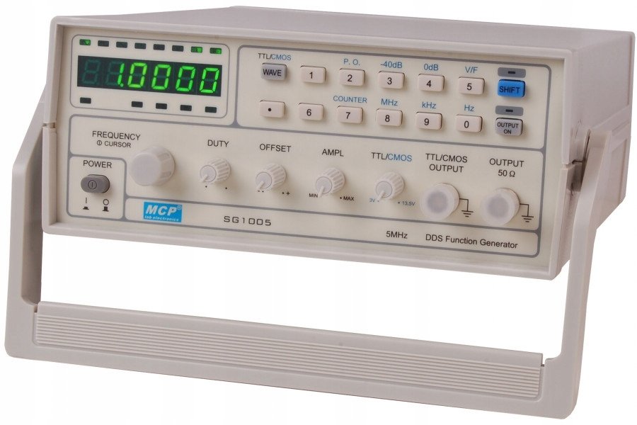 GENERATOR FUNKCYJNY 5MHz DDS SG1005 MCP - MCP | Sklep EMPIK.COM