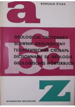Geological dictionary Słownik Geologiczny - | Książka w Empik