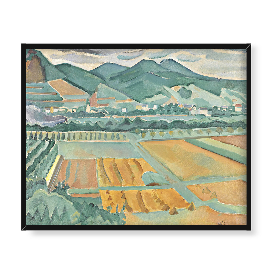Georges Kars Krajobraz w południowej Francji 50×40 W RAMIE ...